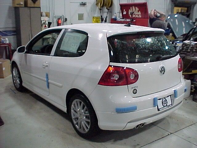 Next Dealer Project Car - Candy White GTI Lowered with 19's and Votex Kit | VW Vortex ...