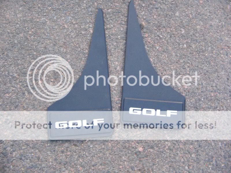 FS: New GOLF Mud flaps | VW Vortex - Volkswagen Forum