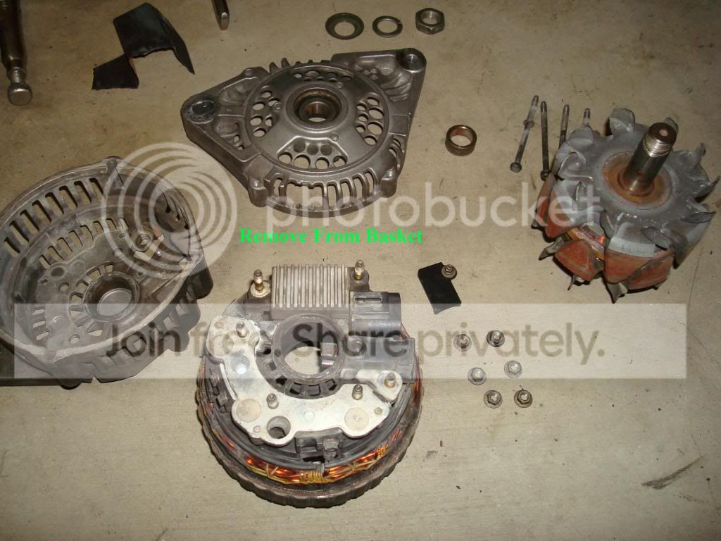 How to take apart the alternator? | SR20 Forum
