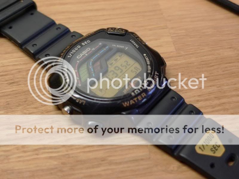 Reduced - Vintage Casio STR-1000 alarm chrono watch for sale c/w hand ...