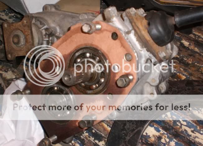 Toyota top shift transfer case with new in box trail gear doubler ...