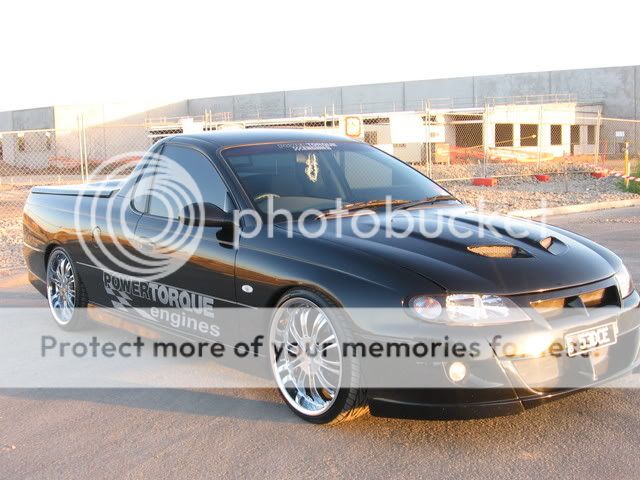 Slammed Vu Ls1 Ute On 20's